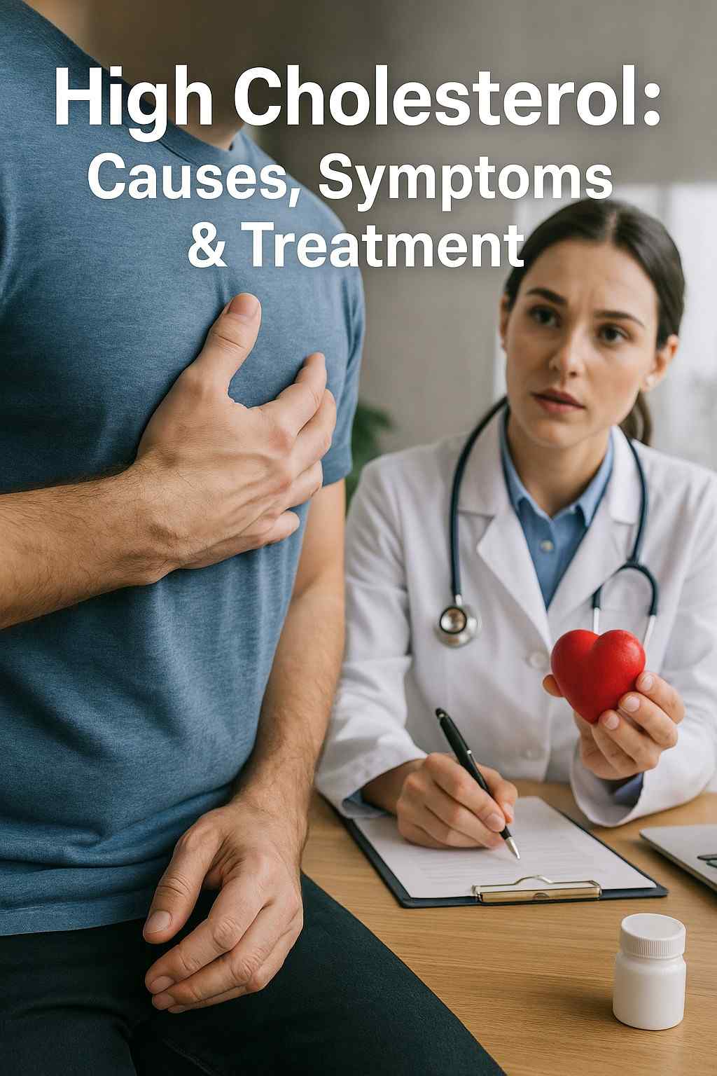 High Cholesterol – Symptoms, Causes, and Treatment